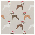 Boxer Dog camping Fabric | Zazzle
