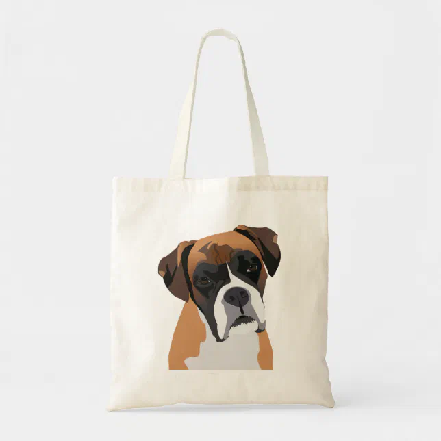 Boxer Dog Tote Bag | Zazzle