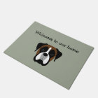 Boxer Dog Doormat | Zazzle.com