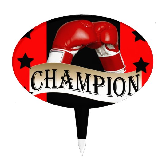 BOXING CAKE TOPPER | Zazzle.com