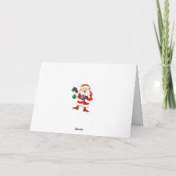 Boxing Christmas Holiday Card | Zazzle