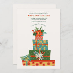 Boxing Day Invitation | Zazzle