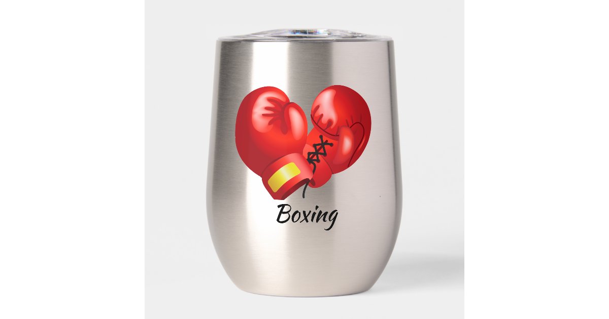Boxing Design Thermal Wine Tumbler | Zazzle