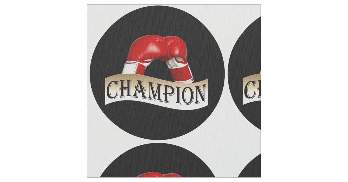 Boxing Fabric | Zazzle