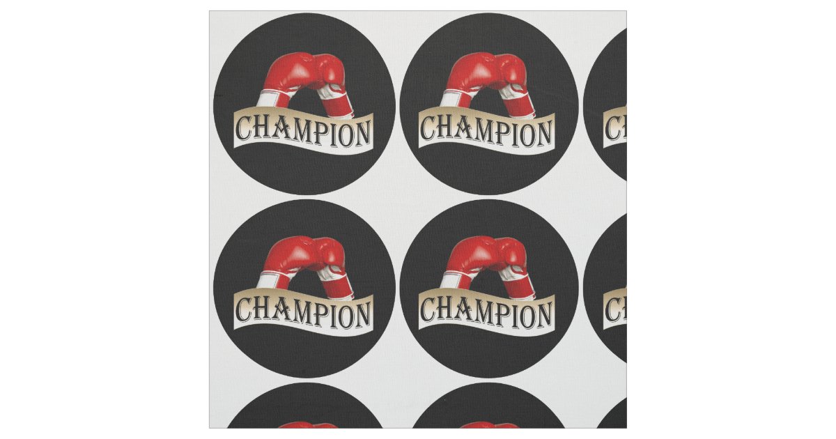 Boxing Fabric | Zazzle