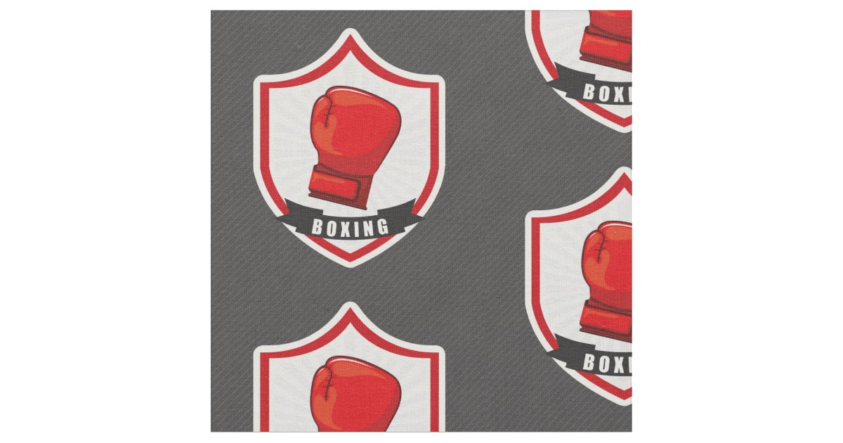 Boxing Fabric | Zazzle
