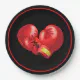 Boxing Gloves Design Paper Party Plate | Zazzle