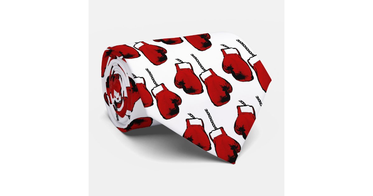 Boxing Gloves Neck Tie | Zazzle