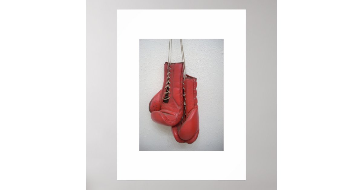 Boxing Gloves Poster | Zazzle