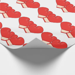 Boxing Gloves Wrapping Paper | Zazzle