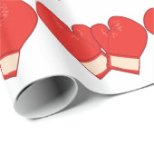 Boxing Gloves Wrapping Paper | Zazzle