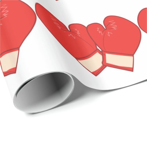 Boxing Gloves Wrapping Paper | Zazzle