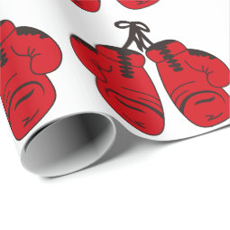 Boxing Gloves Wrapping Paper | Zazzle