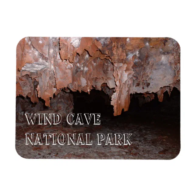Boxwork, Cave Formations, Wind Cave, South Dakota Magnet | Zazzle