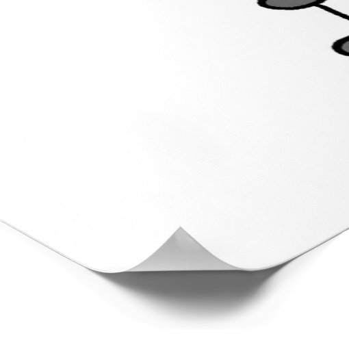 Boy Blue Uniform Stick Figure Soccer Player Gifts Poster | Zazzle