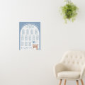 Boy Boho Nursery Baby Shower Seating Chart Foam Board | Zazzle