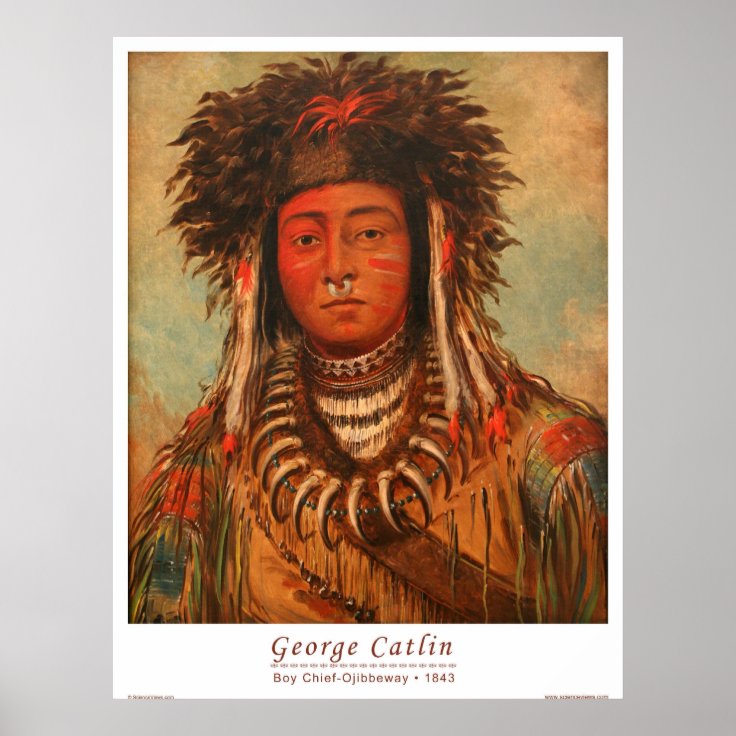 Boy Chief-Ojibbeway Poster | Zazzle