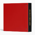 Boy Fire Fighter Red And Black Photo Album 3 Ring Binder | Zazzle