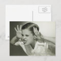 Boy Making Face Postcard | Zazzle