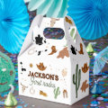 Boy My First Rodeo Cowboy 1st Birthday Favor Boxes | Zazzle