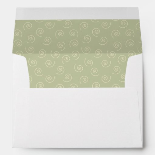 Boy or Girl Baby Invitation or Thank You Envelope | Zazzle