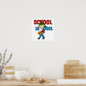 Boy School is Cool Poster | Zazzle