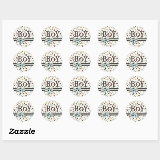 Boy Sticker | Zazzle