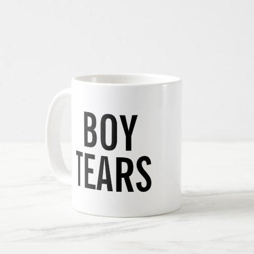 BOY TEARS Mug | Zazzle