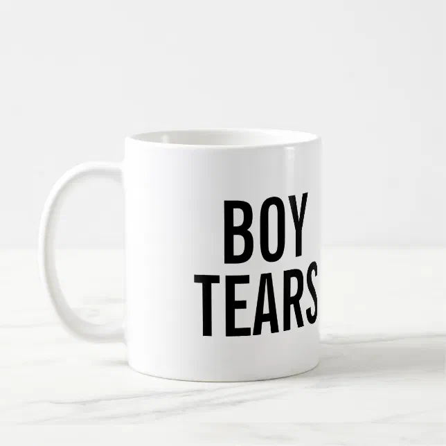 BOY TEARS Mug | Zazzle