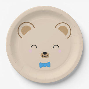 Teddy Bear Plates | Zazzle