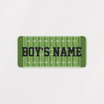Boy Themes Clothing Kids' Labels | Zazzle