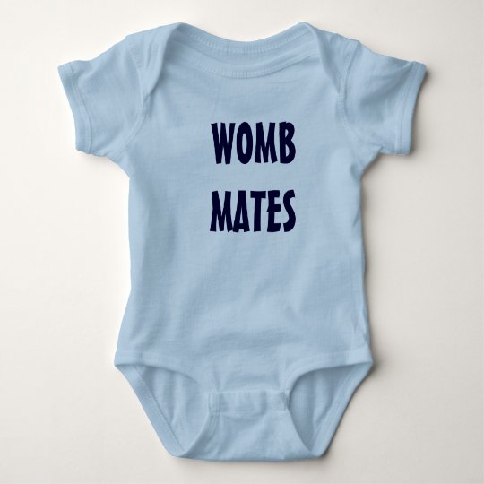 Boy Twins - WOMB MATES Baby Bodysuit | Zazzle.com