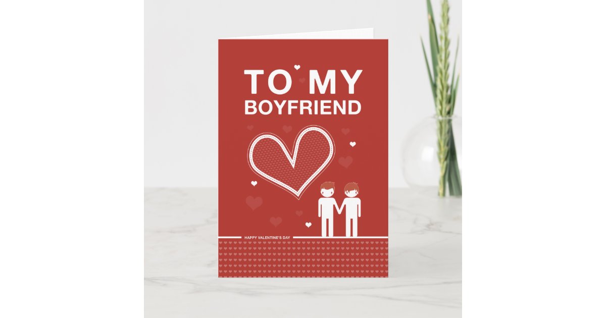 Boyfriend Valentine's Day Card | Zazzle