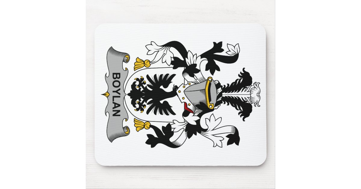 Boylan Family Crest Mouse Pad | Zazzle
