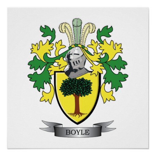 Boyle Coat of Arms Poster | Zazzle