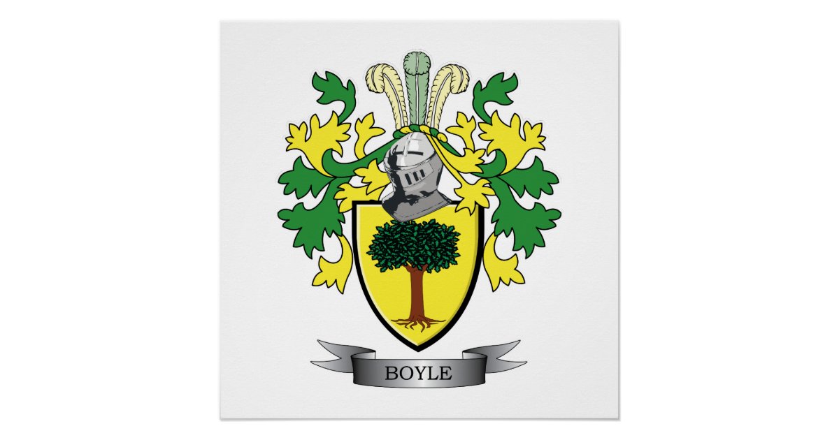 Boyle Coat of Arms Poster | Zazzle