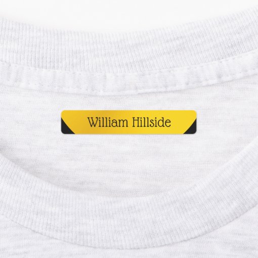 Boys and Girls Colorful Custom Name Kids' Labels | Zazzle