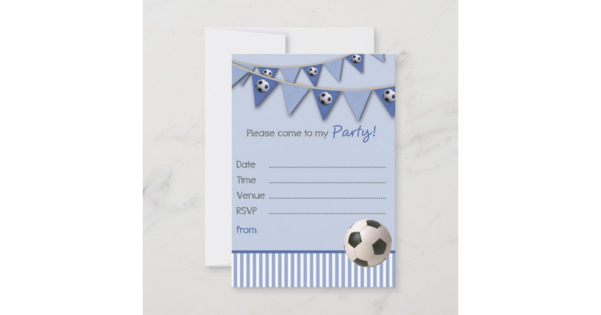 Boys birthday party invite | Zazzle