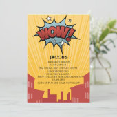 Boys Comic Book Birthday Invitation. Invitation | Zazzle