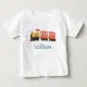 Boys Cute Train Travel Transport Baby T-Shirt | Zazzle