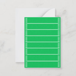 Boy's Football Sports School Classroom Valentines Note Card | Zazzle