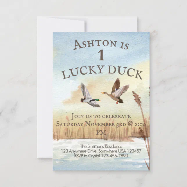 Boys Hunting Invitation | Zazzle