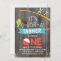 Boy's Its O-fish-al 1st Birthday Invitation | Zazzle
