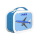 Boys Lunch Boxes With Airplane | Zazzle