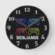 Boys Playstation Personalized Clock | Zazzle