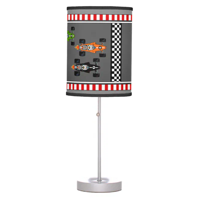 boy's race car lamp - formula 1 race car lamp | Zazzle