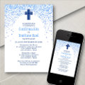 Boys' Spanish Confirmation Invitation | Zazzle