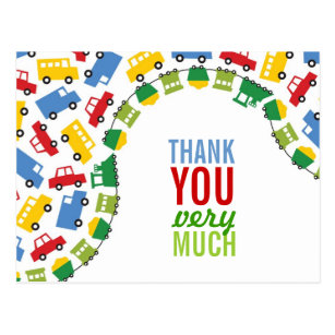 63+ Transportation Thank You Cards | Zazzle