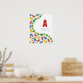 Boys Toys Transport Custom Baby Nursery Art Poster | Zazzle