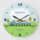 Boys Train Wall Clock | Zazzle